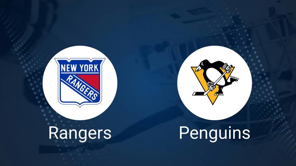 Where to Watch New York Rangers vs. Pittsburgh Penguins on TV or ...