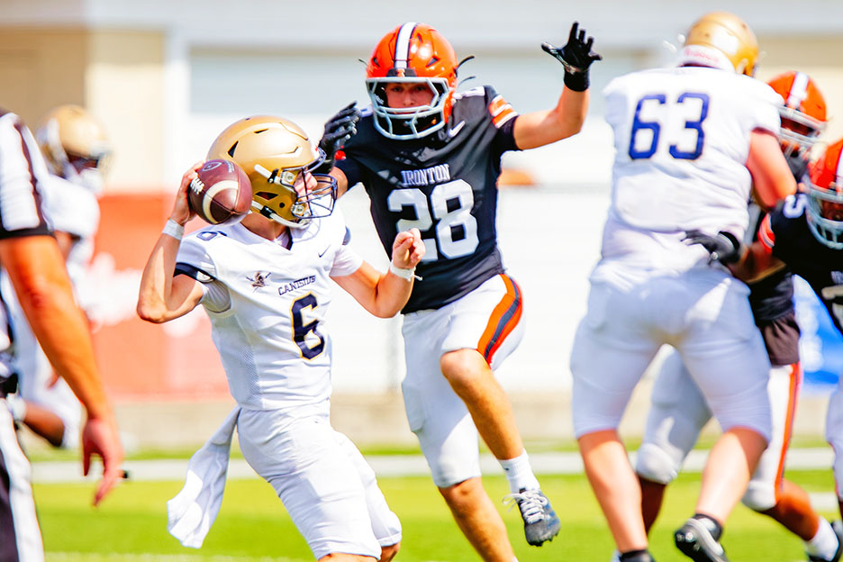 Ironton ground game, defense spark rout of Canisius | The Tribune